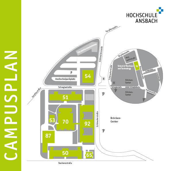 Anfahrt | Hochschule Ansbach