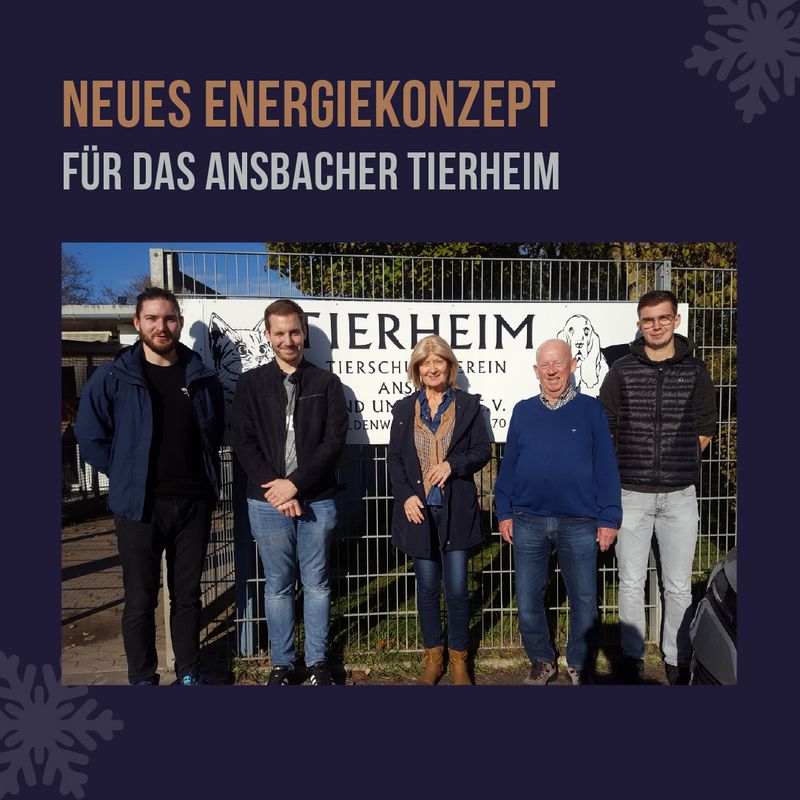 Neues Energiekonzept für das Ansbacher Tierheim - Hochschule Ansbach
